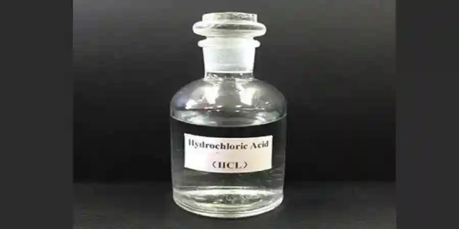 Definition of HYDROCHLORIC ACID example, synonym & antonym