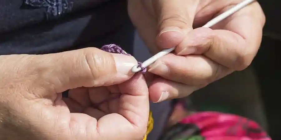 Definition & meaning of CROCHET examples, synonym & antonym